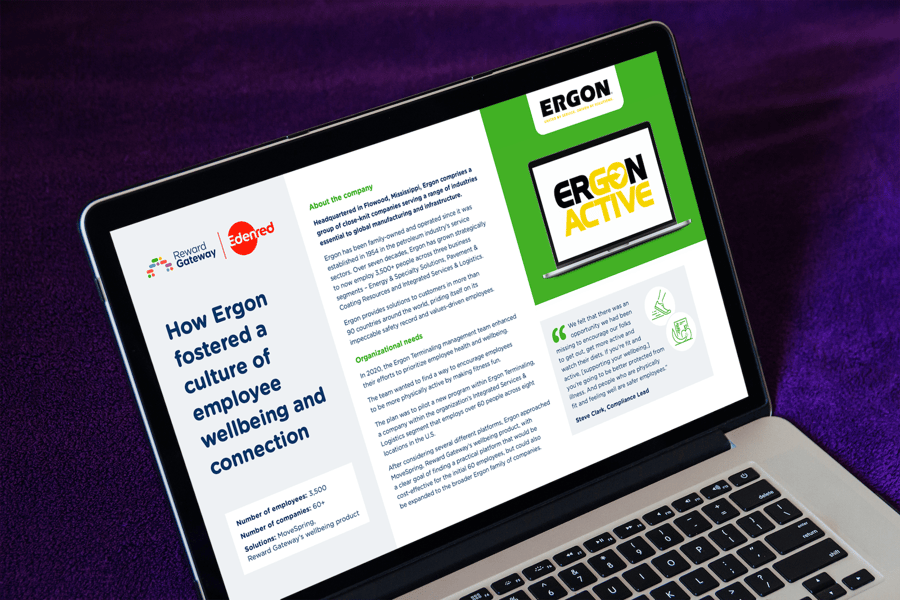 Employee Wellbeing Platform Case Study: Ergon | RGER