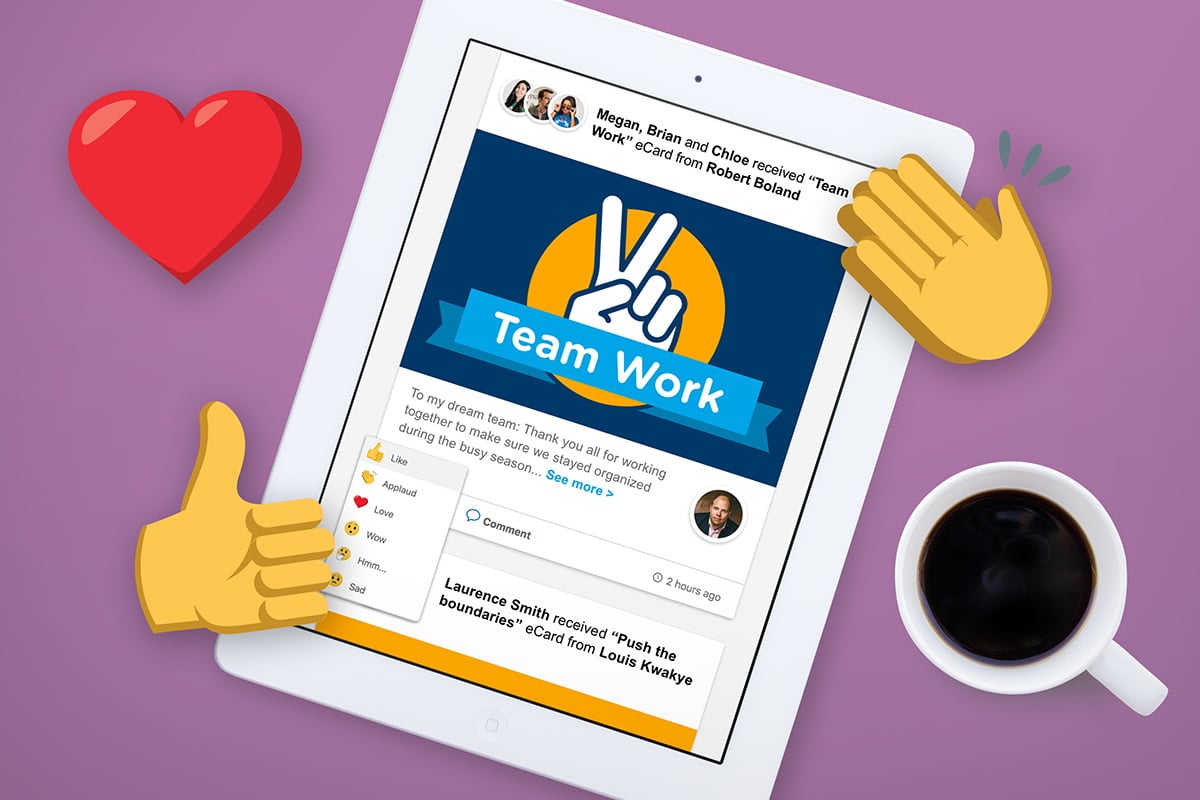 Peer to Peer Recognition Program | Reward Gateway