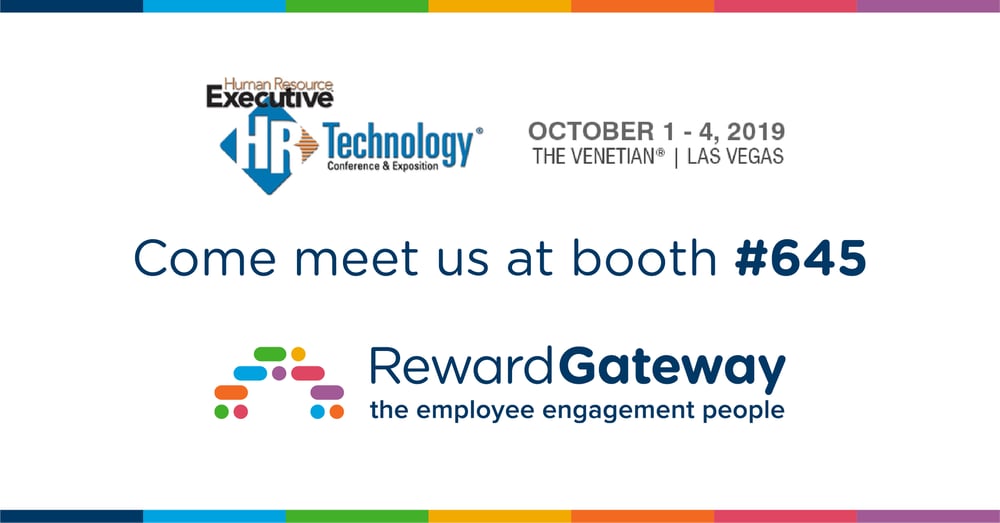 Reward Gateway at HR Tech 2019 | Reward Gateway