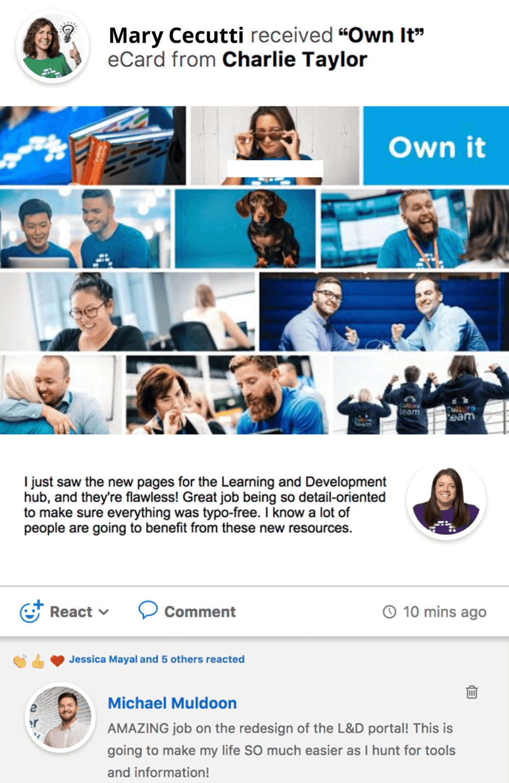 Employee Recognition Examples | Reward Gateway