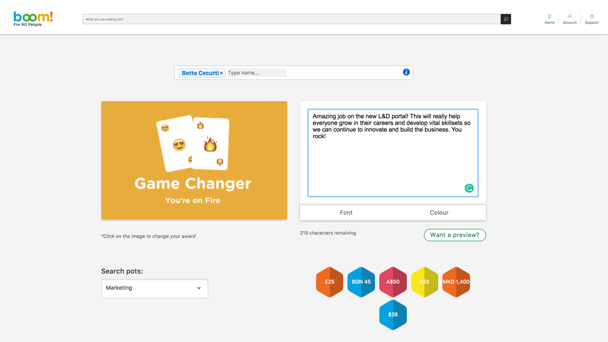 Employee Recognition Examples | Reward Gateway