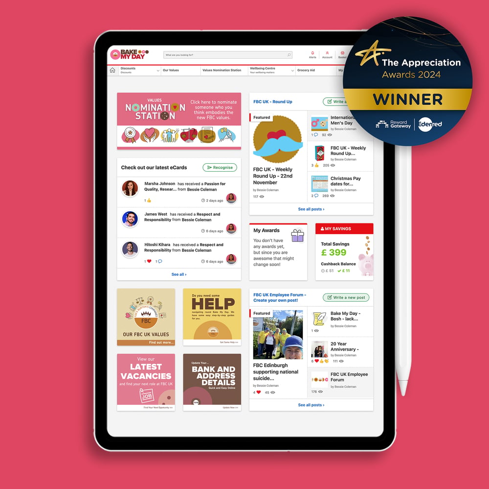 Fox's Burton's Biscuits Case Study | Reward Gateway UK