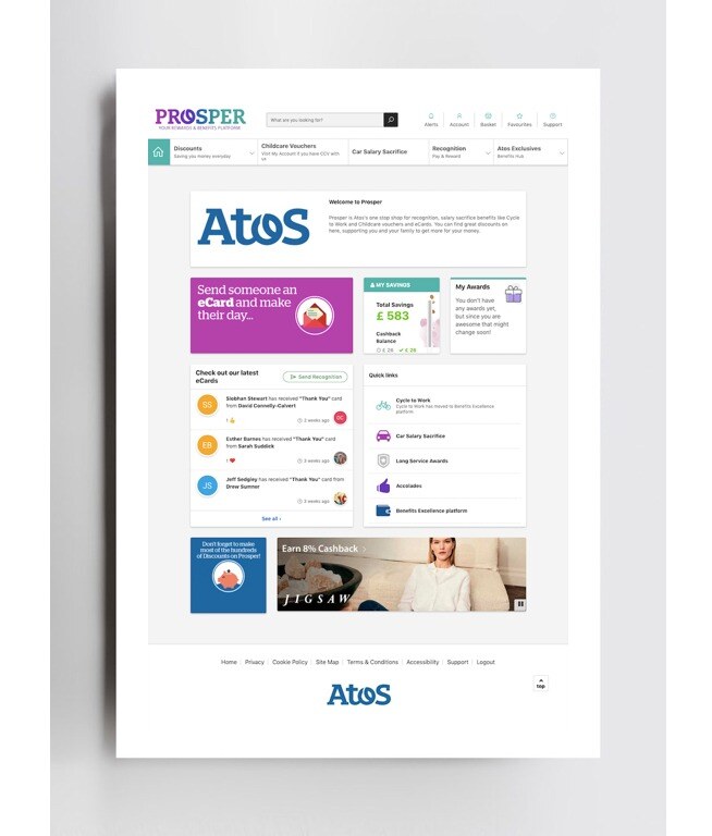 Atos | Case Study | Engagement Platform | Reward Gateway UK