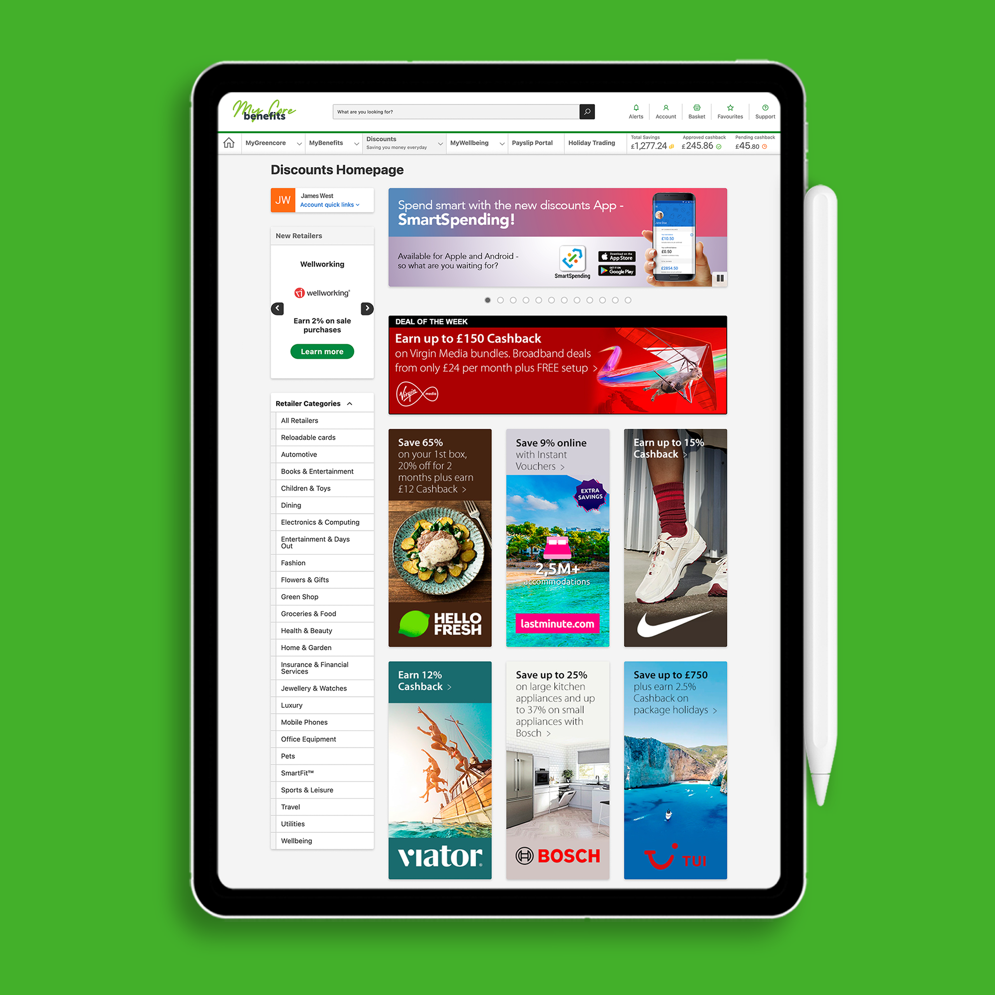 Greencore Case Study | Reward Gateway UK