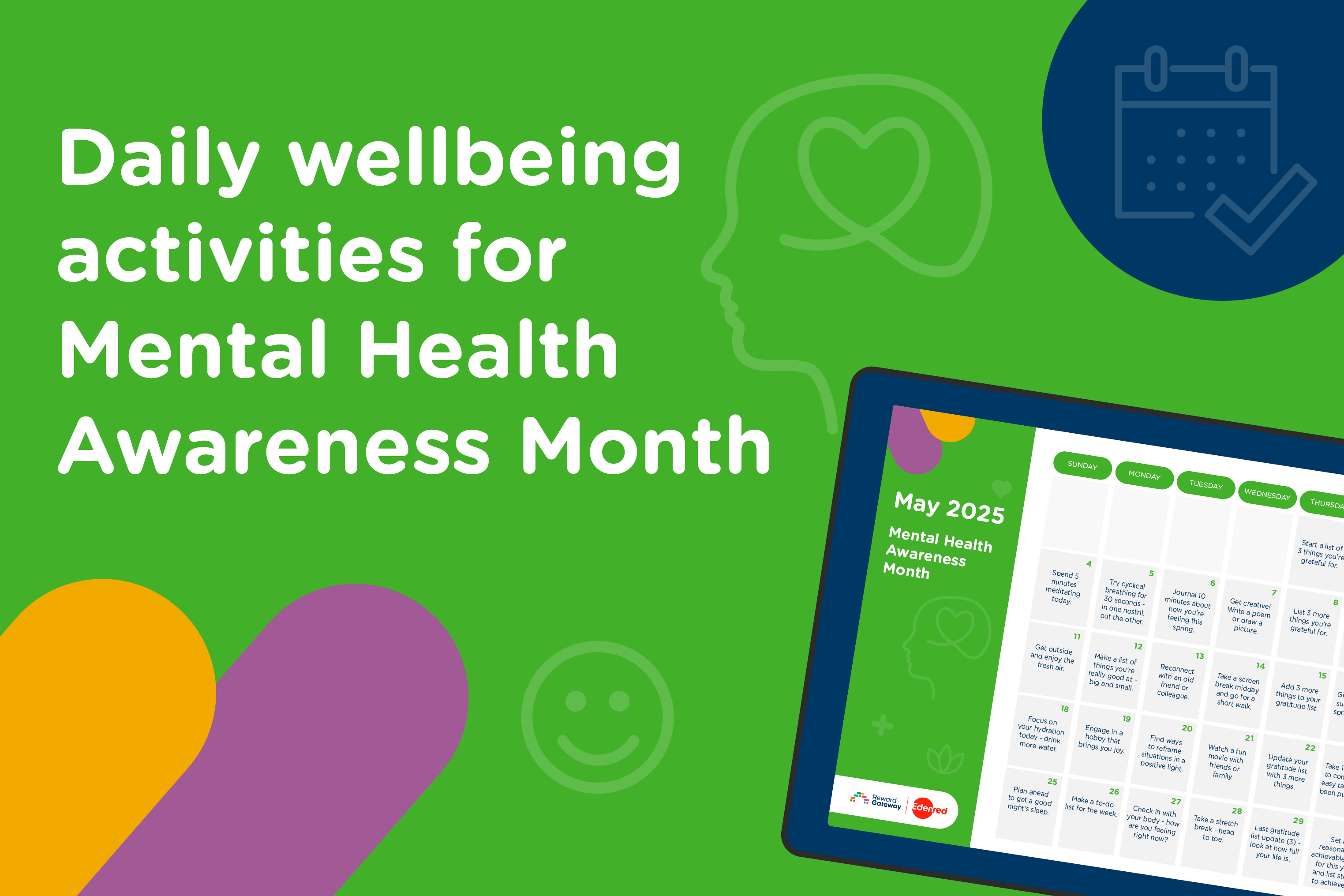30+ Mental Health Awareness Month Activities | RGER