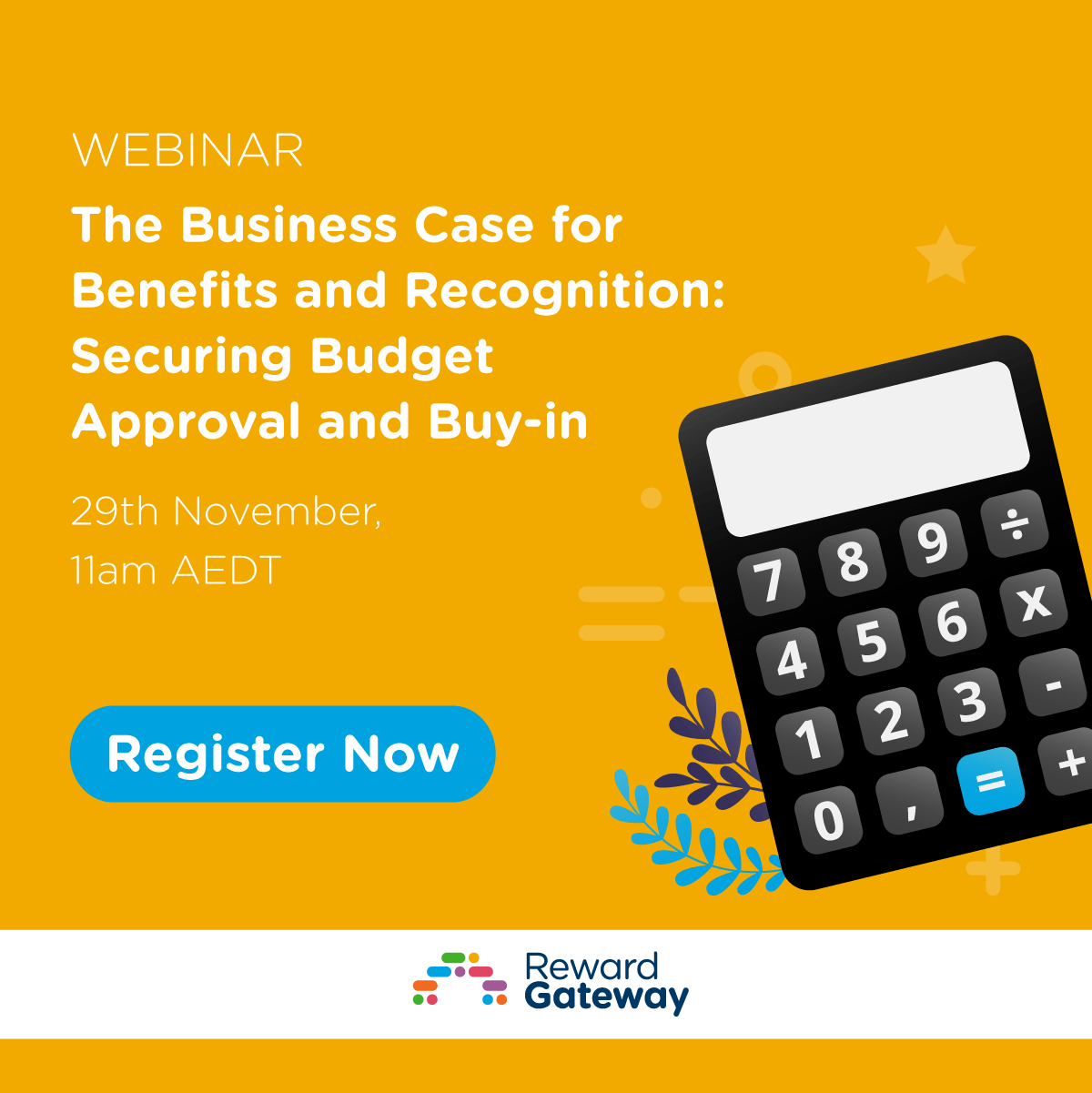 WEBINAR: The Business Case for Benefits and Recognition | Reward Gateway AU